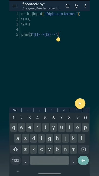 Python Básico - Sequência de Fibonacci #python #pythonprogramming #programming #fibonacci # ...