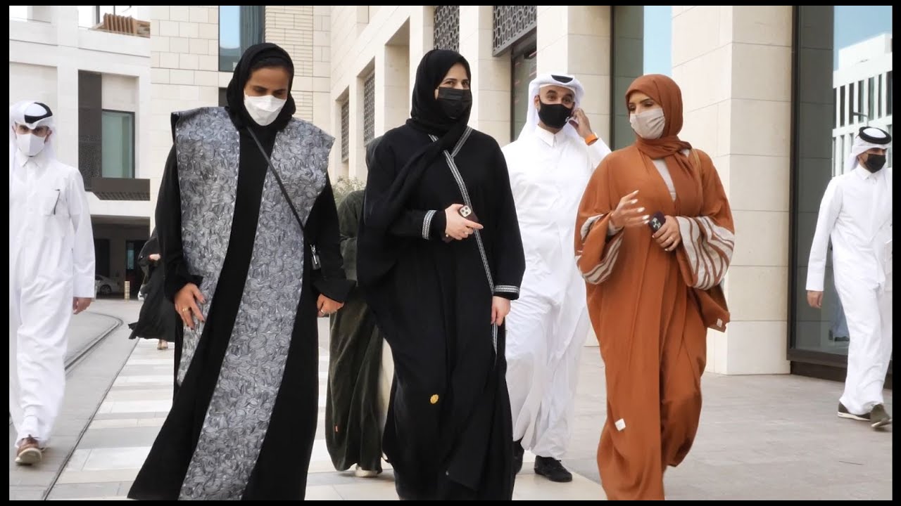 H.E Lolwah Al-Khater visits Ajyal Art Exhibition | سعادة السيدة لولوة ...