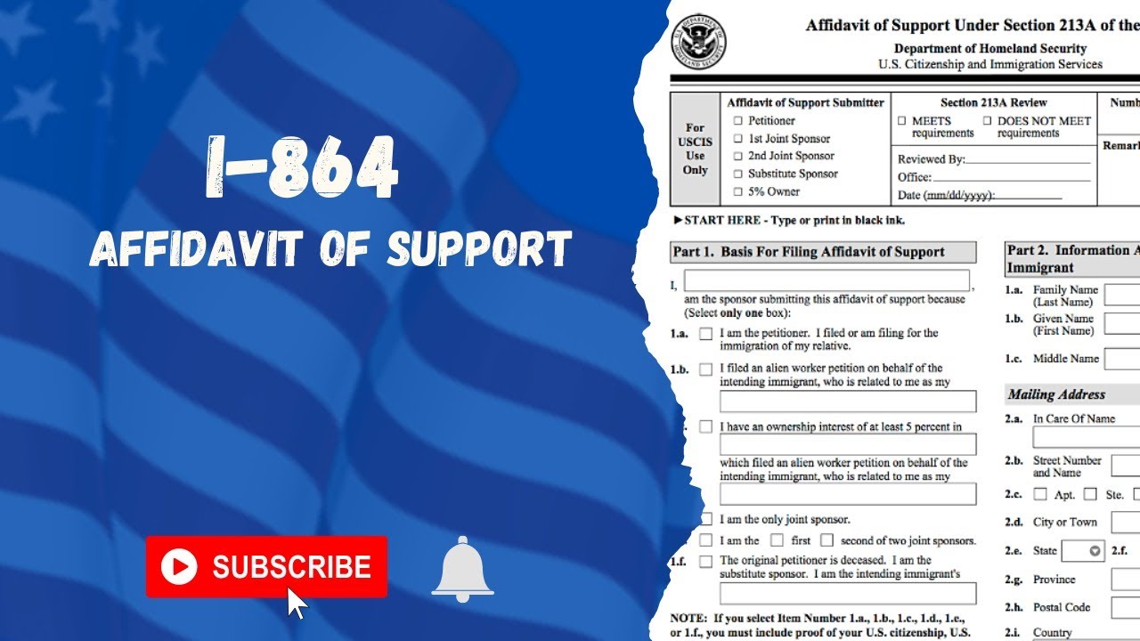 I-864 AFFIDAVID OF SUPPORT!! TODO LO QUE USTED DEBE SABER ANTES DE ...