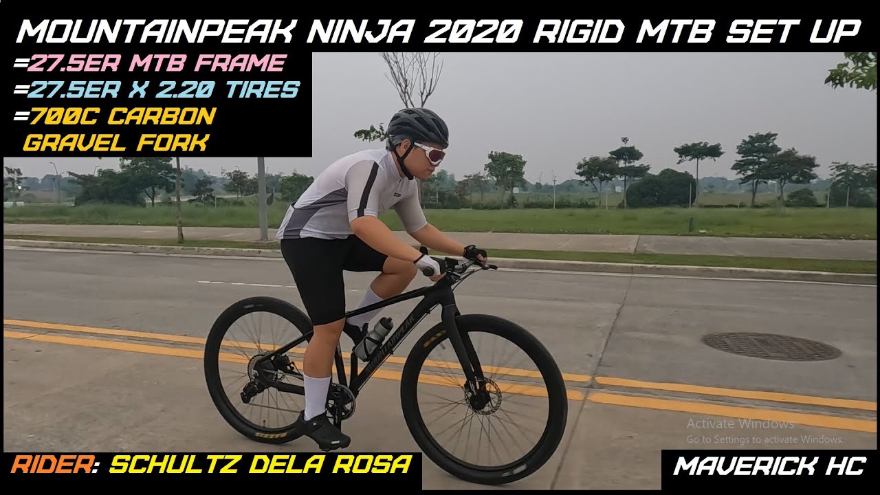 700c Balugoe Carbon Fork sa 27.5er MOUNTAINPEAK NINJA 2020 & 27.5 x 2. ...