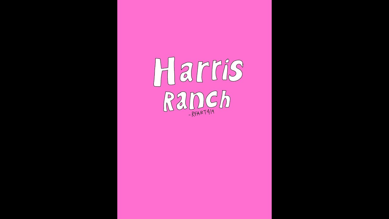 10-1-2023 - RFART419 - How to Draw the Harris Ranch Logo - Original ...