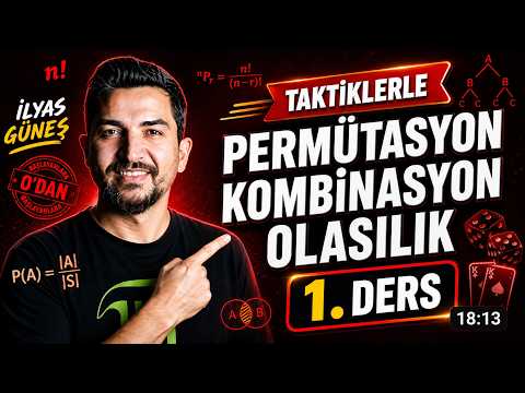 TAKTİKLERLE PER-KOM-OLASILIK KAMPI ( 1.DERS ) -İLYAS GÜNEŞ