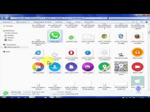 editar um aplicativo Android Aula 6 Desmontando o arquivo apk - YouTube