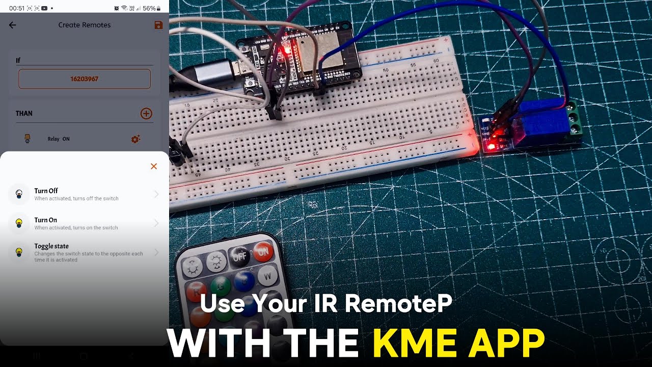 تهيئة جهاز التحكم عن بُعد IR Remote مع KME Smart: دليل خطوة بخطوة - YouTube