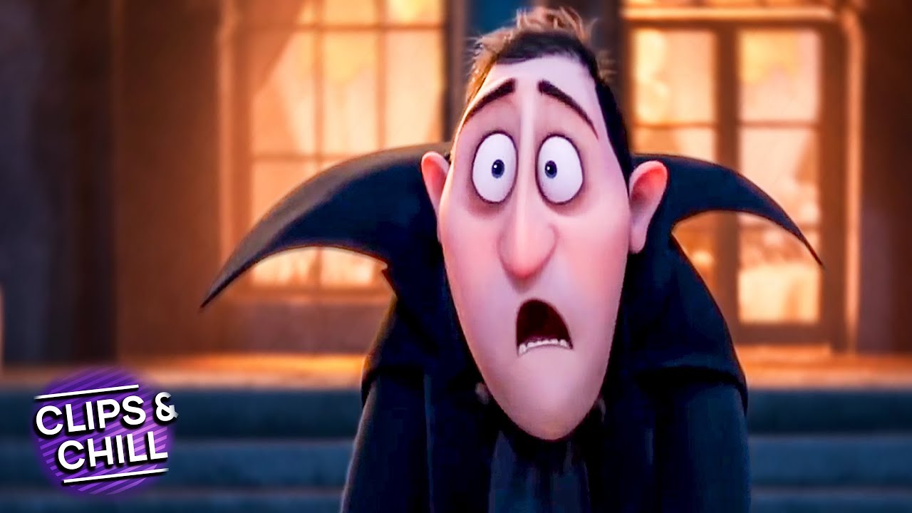 Dracula Becomes Human | Hotel Transylvania: Transformania | Clips & Chill - YouTube