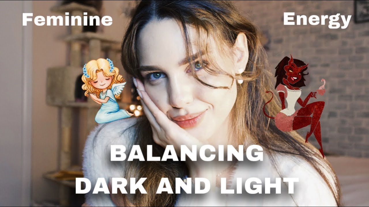 Balancing Light & Dark Feminine Energy- HOW TO BE BOTH? Angelina Jolie ...