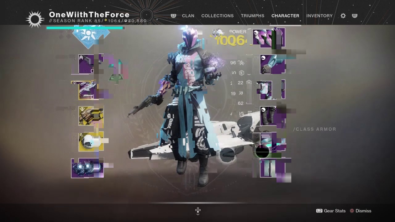 Full Moonfang X-7 Prophecy Dungeon Armor | Warlock | Destiny 2 - YouTube