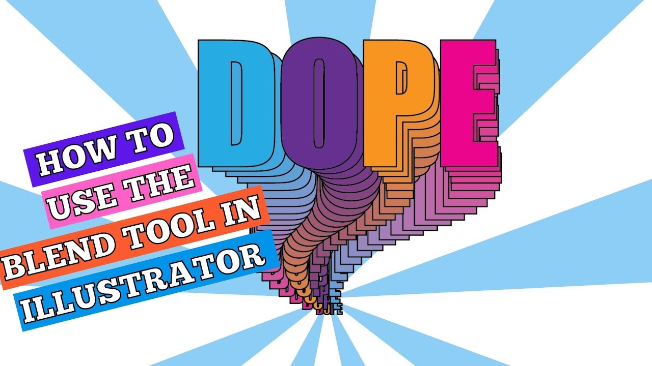 How To Use The Blend Tool In Adobe Illustrator YouTube how-to-use-the-blend-tool-in-adobe-illustrator-youtube