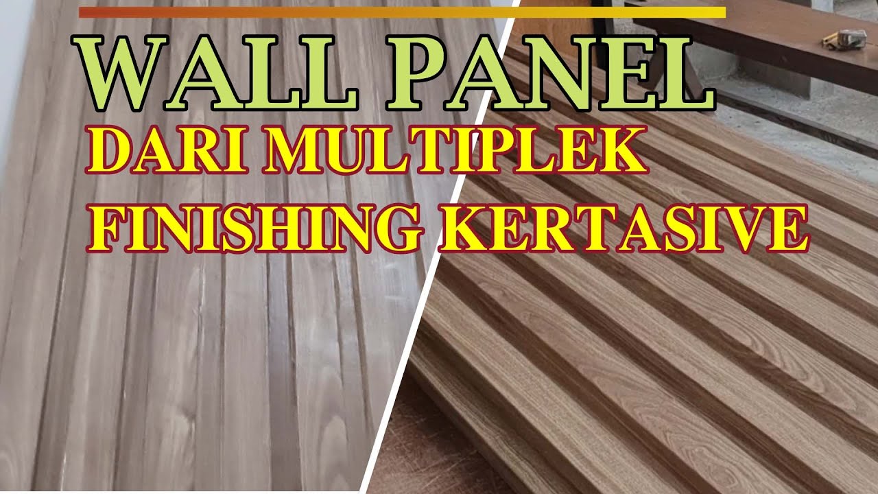 BELAJAR KREATIF??? DIY WALL PANEL DARI MULTIPLEK FINISHING KERTASIVE ...