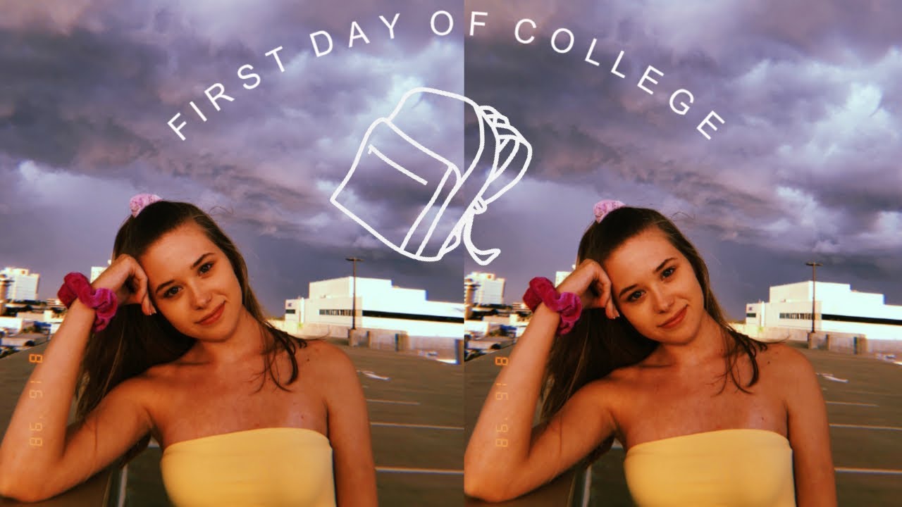 FIRST DAY OF SCHOOL // COLLEGE EDITION - YouTube