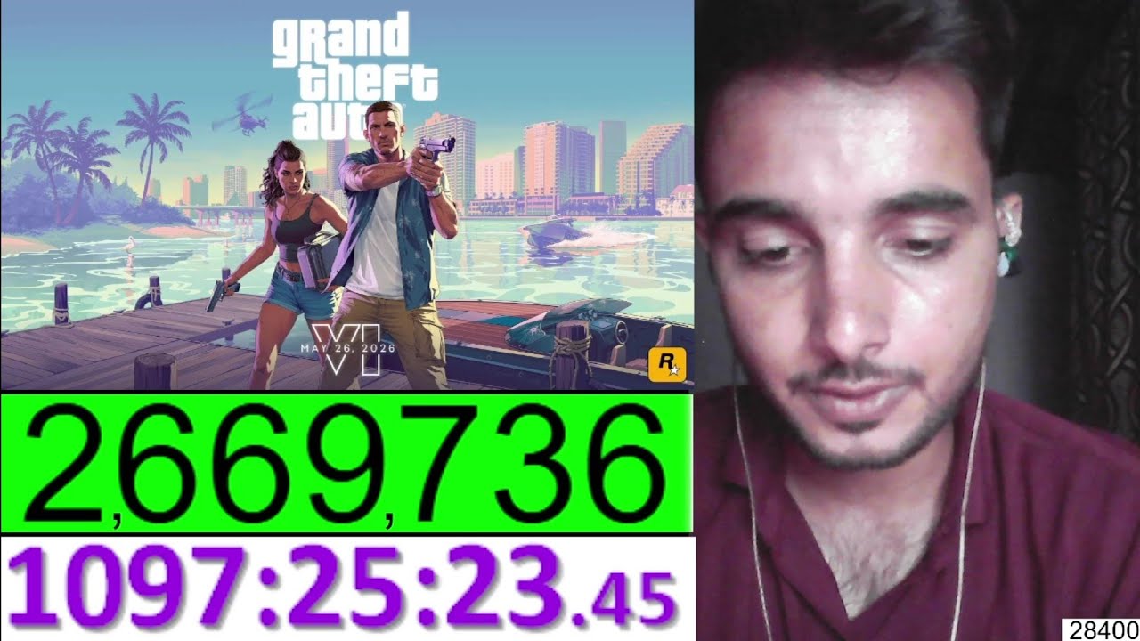 Saying GTA 6 Six Million Times Before The Launch Day of GTA VI (Day 195 ...