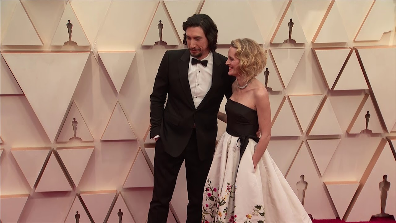 Oscars 2020 Arrivals: Adam Driver | ScreenSlam - YouTube