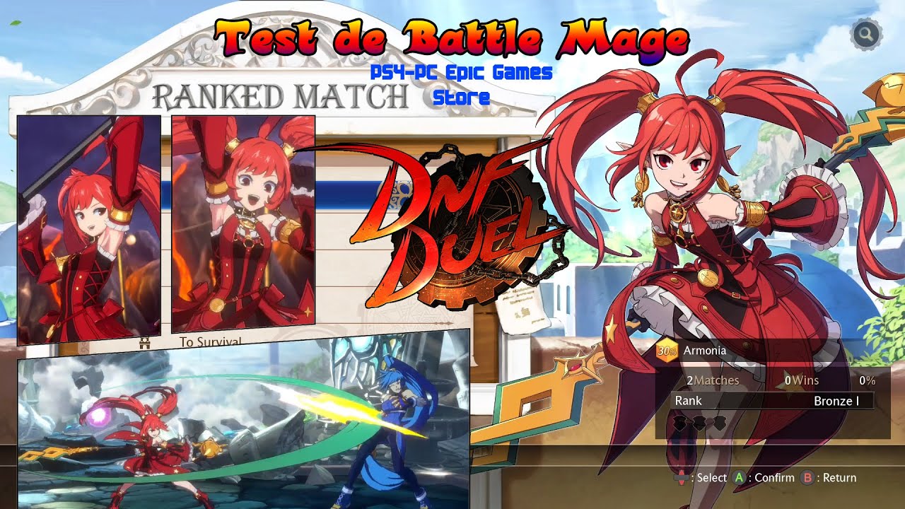 DNF DUEL Test Battle Mage Ranked matches PS4 - PC Epic Games Store ...