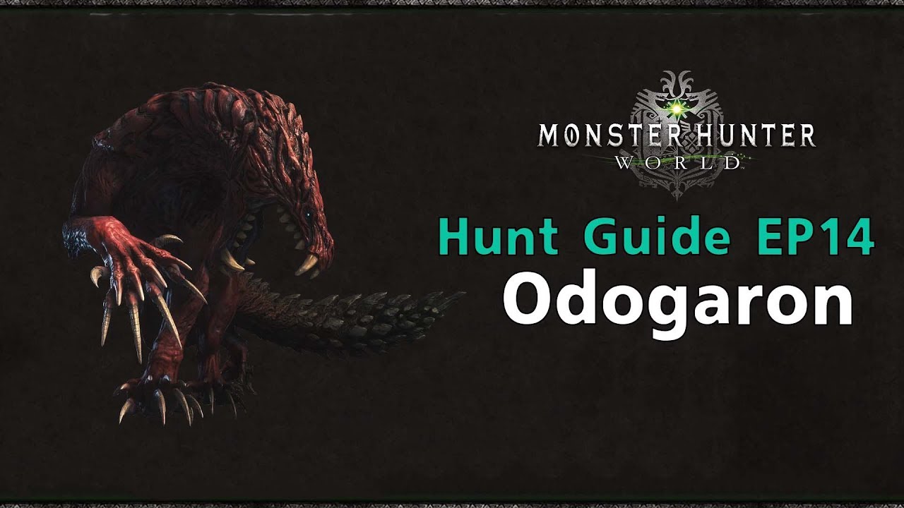 Monster Hunter: World Hunt Guide EP14 - Odogaron - YouTube
