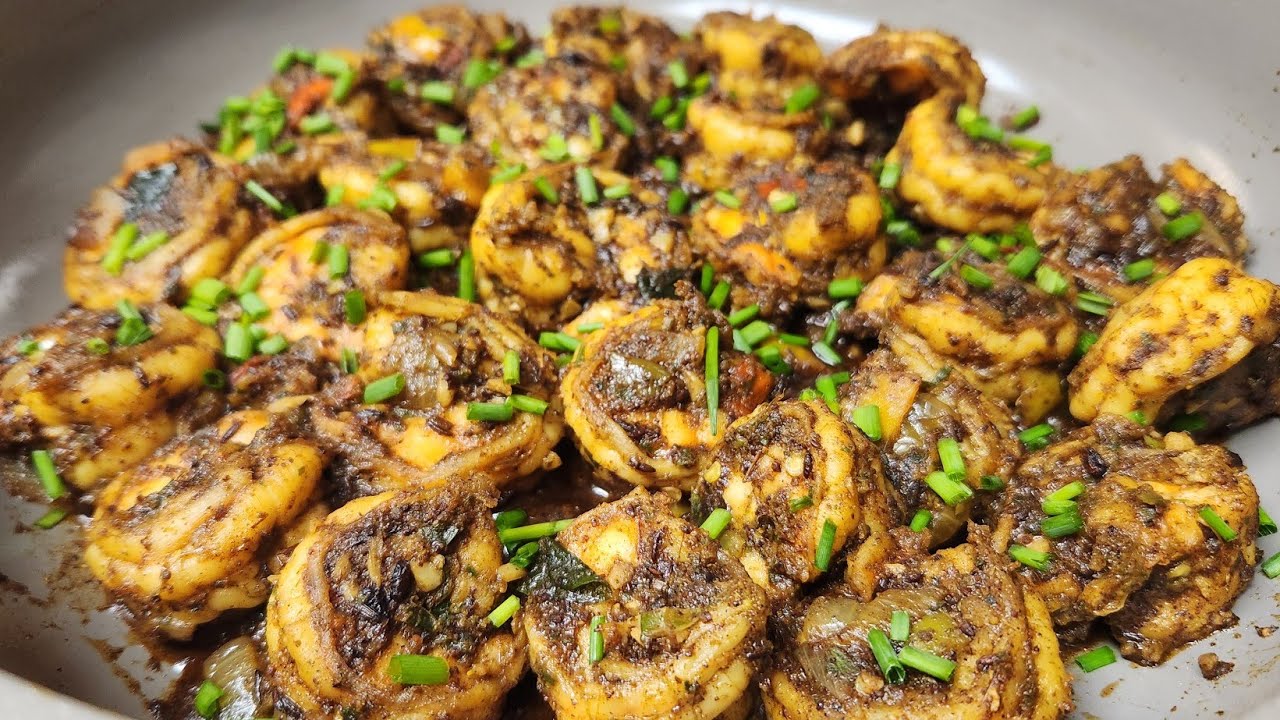 Trini Geera Shrimp / Cumin Shrimp - Episode 2238 - YouTube