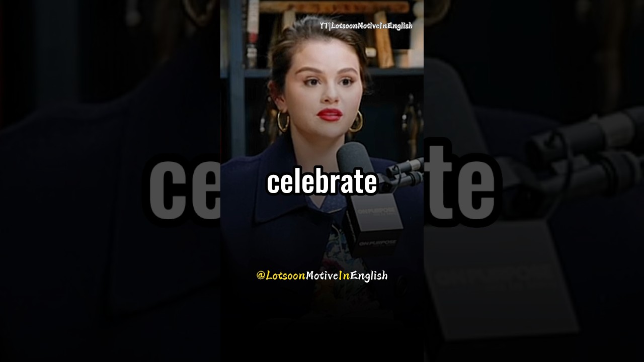 🗣️SelenaGomez:”There is no perfect way to heal!”🥹💔#selenagomez # ...