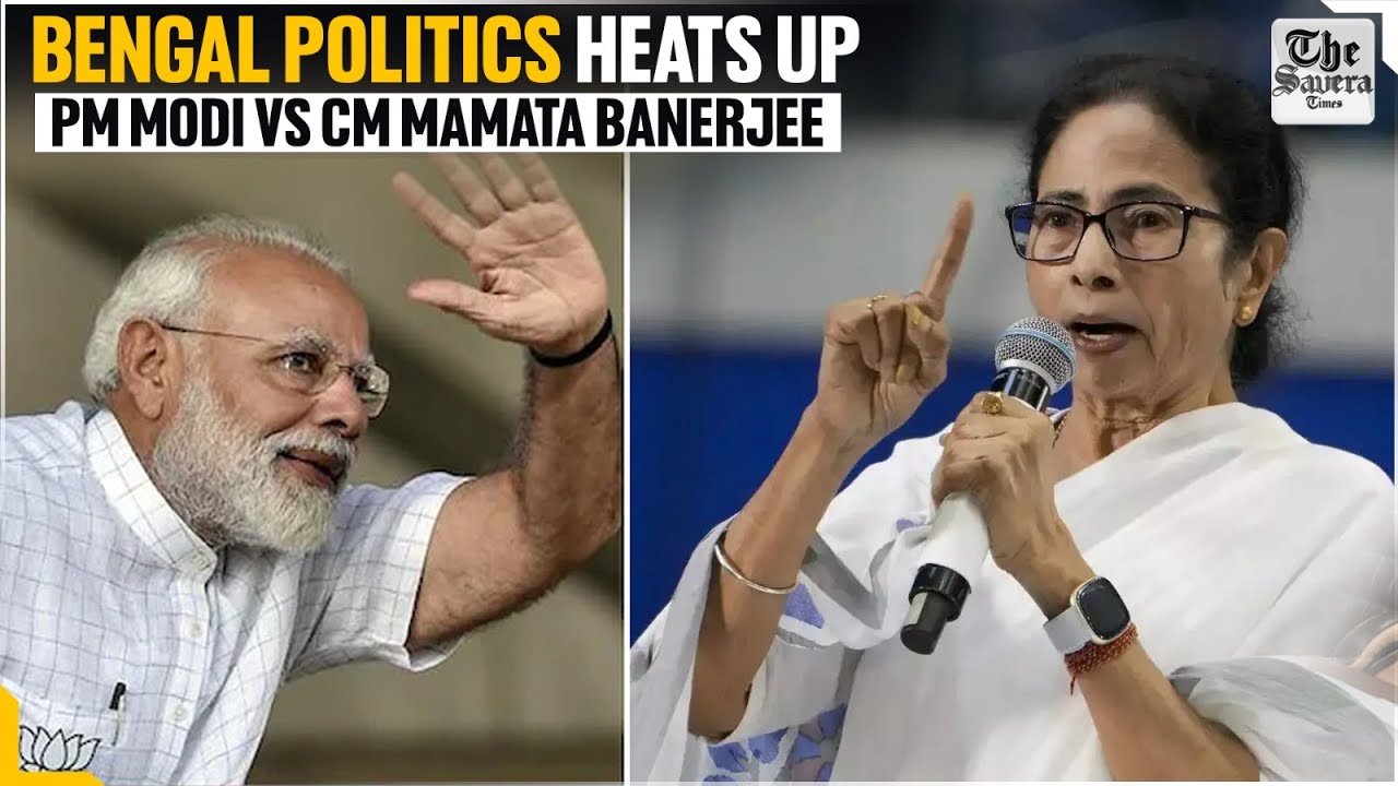 Bengal Politics Heats Up: PM Modi vs CM Mamata Banerjee#MamtaBanerjee ...