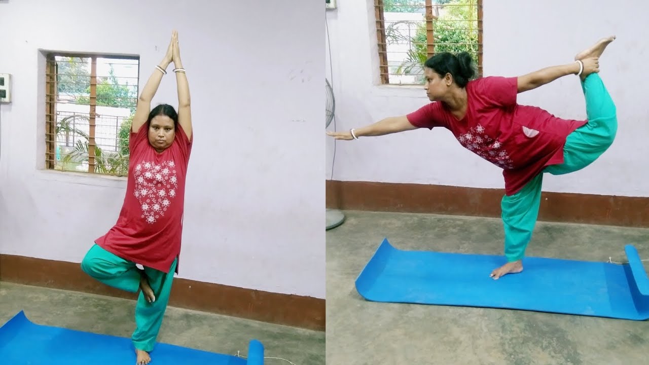 Nataraj ashan,tarasan#fat remove yoga#dailypractice #trending - YouTube