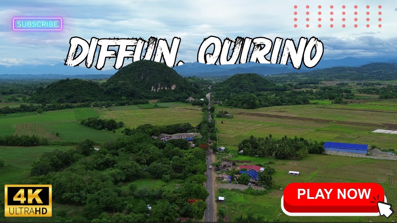 Diffun, Quirino Aerial View | DJI Mini 3 Drone - YouTube