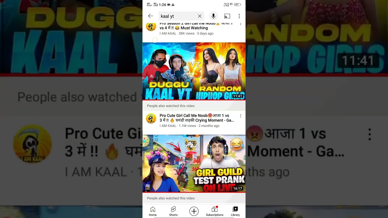 KAAL YT FREE FIRE #KAAL YT - YouTube