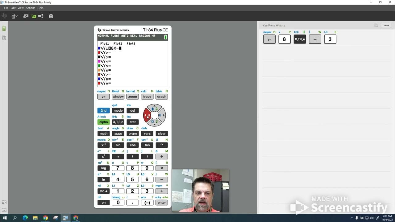 TI-84 CE Tutorial - How to Graph Inequalities - YouTube