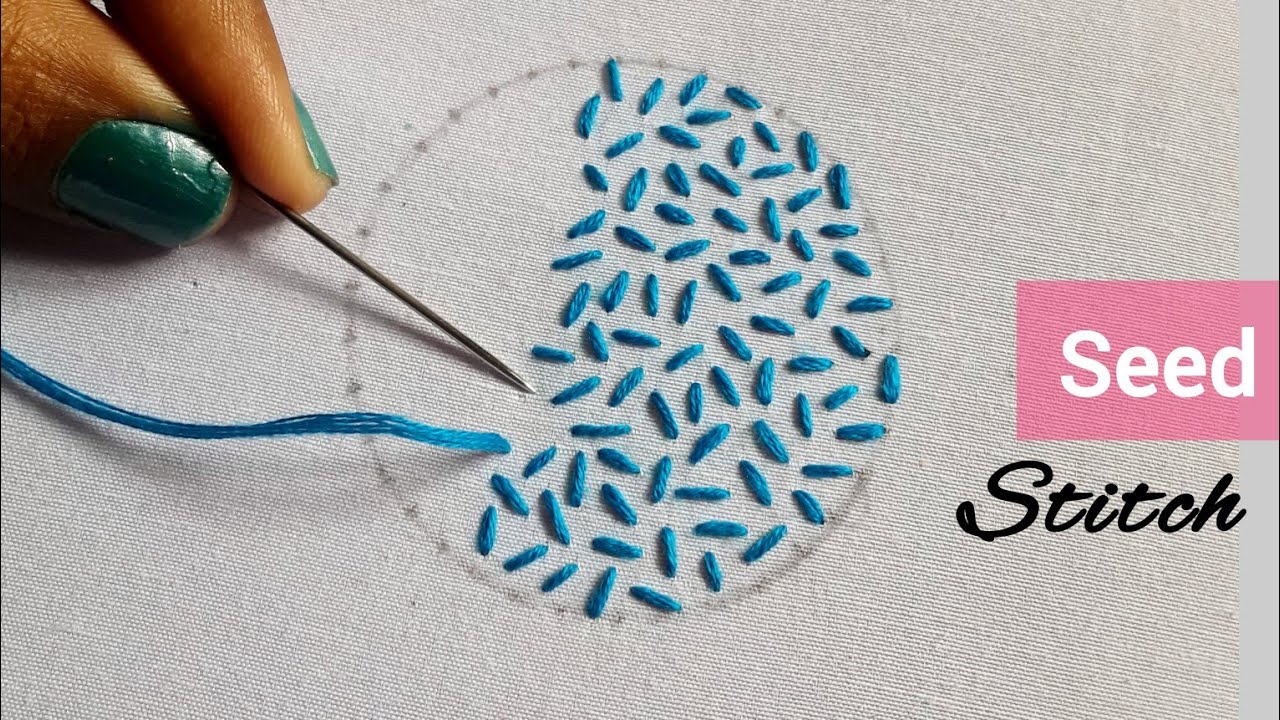 [Class - 107] How to do Seed Stitch - YouTube