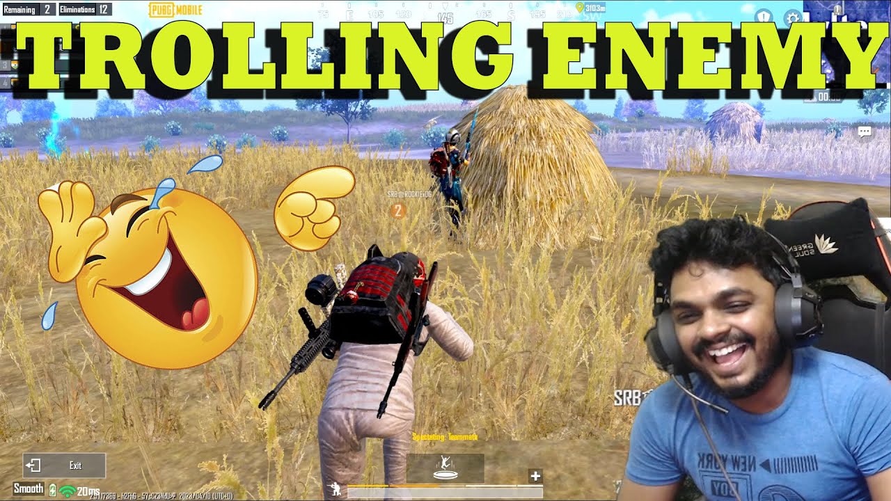 Trolling Enemy At Last Zone 🤣🤣 #pubgmobile #passionofgaming - YouTube