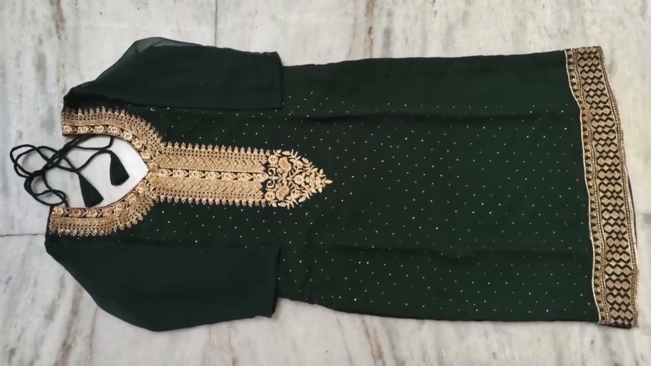 Suit Cutting And Stitching Full Tutorial for Beginners | Kurti/Suit ...