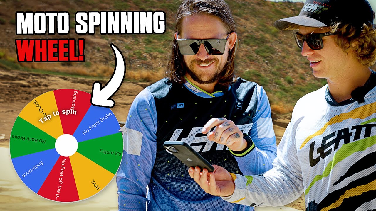 Spinning Wheel Decides Our Motos *Gone Wrong* - YouTube
