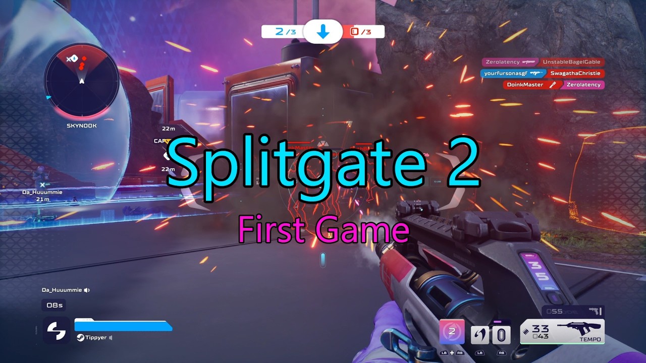 Splitgate 2 First Game - YouTube