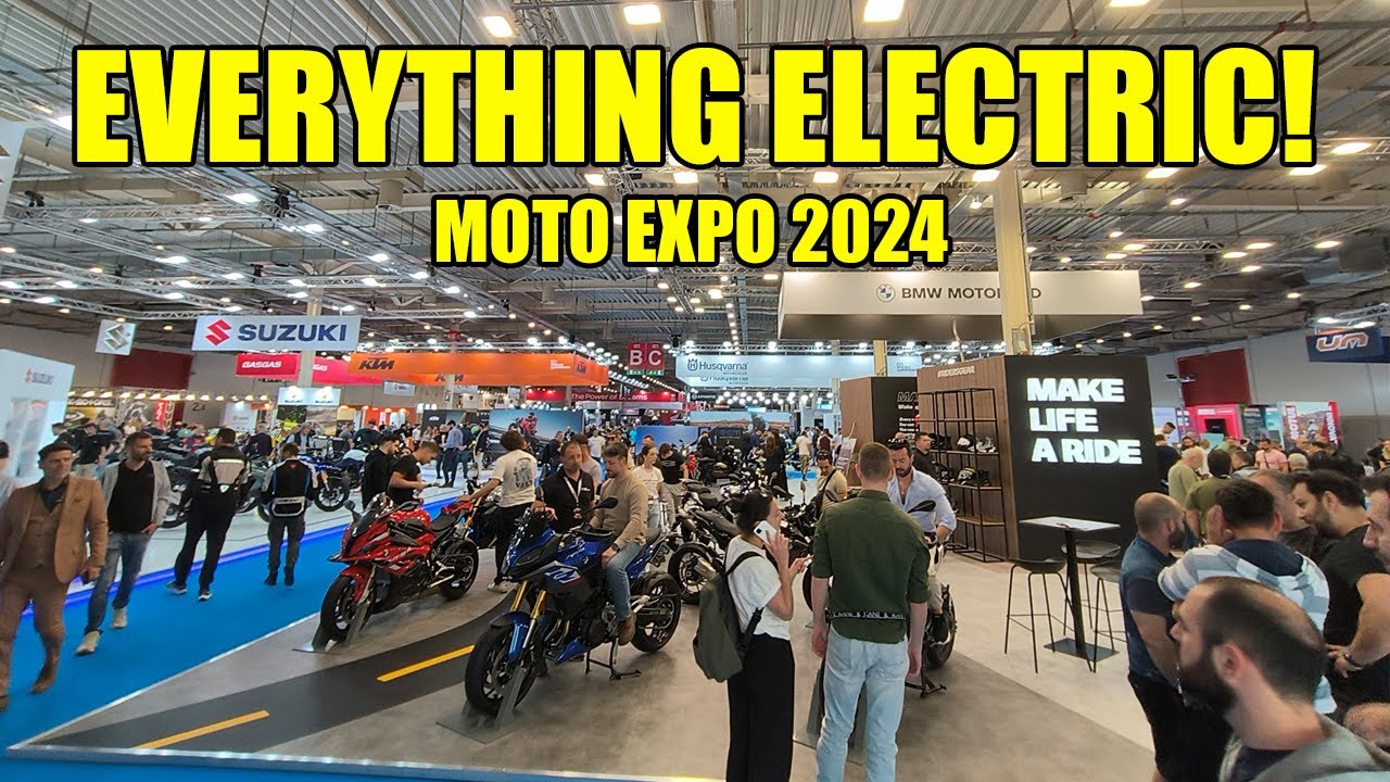 Τα ηλεκτρικά της Έκθεσης Μοτοσυκλέτας 2024! | GetElectric.gr - YouTube