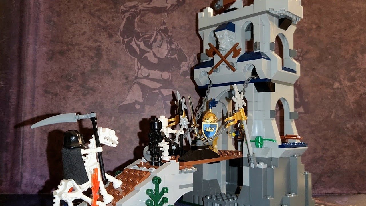 Lego Castle Fantasy Era Drawbridge Defense 7079 Review (обзор раритета ...