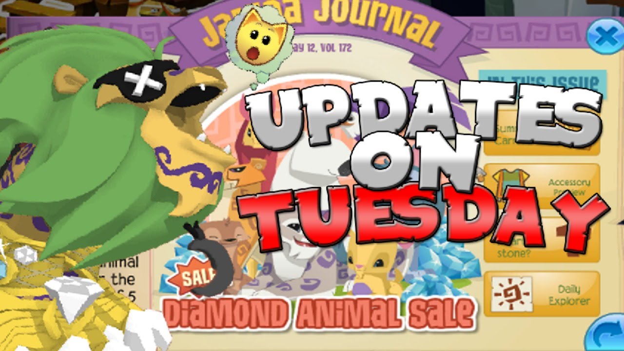 Animal Jam: Updates On Tuesday!?! - YouTube