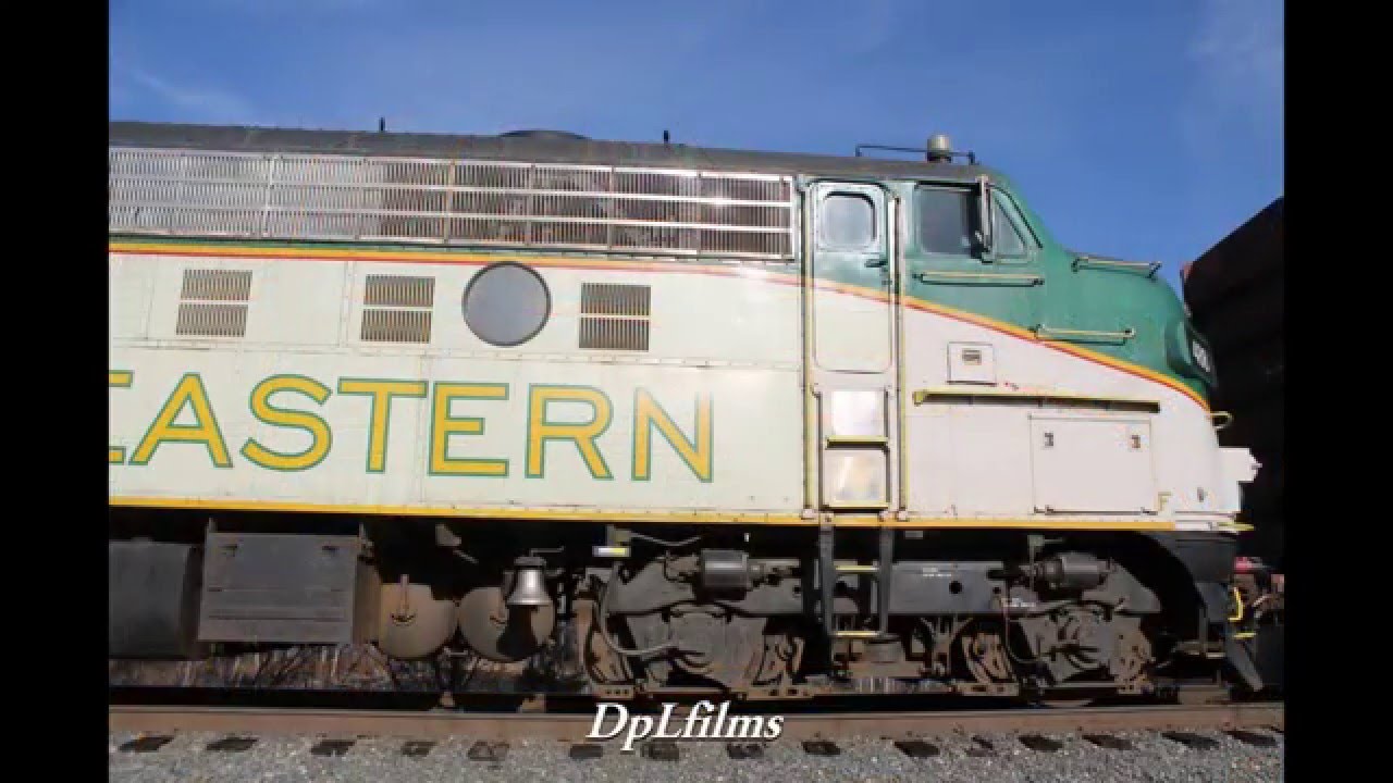 Farewell to the Maine Eastern Railroad - YouTube