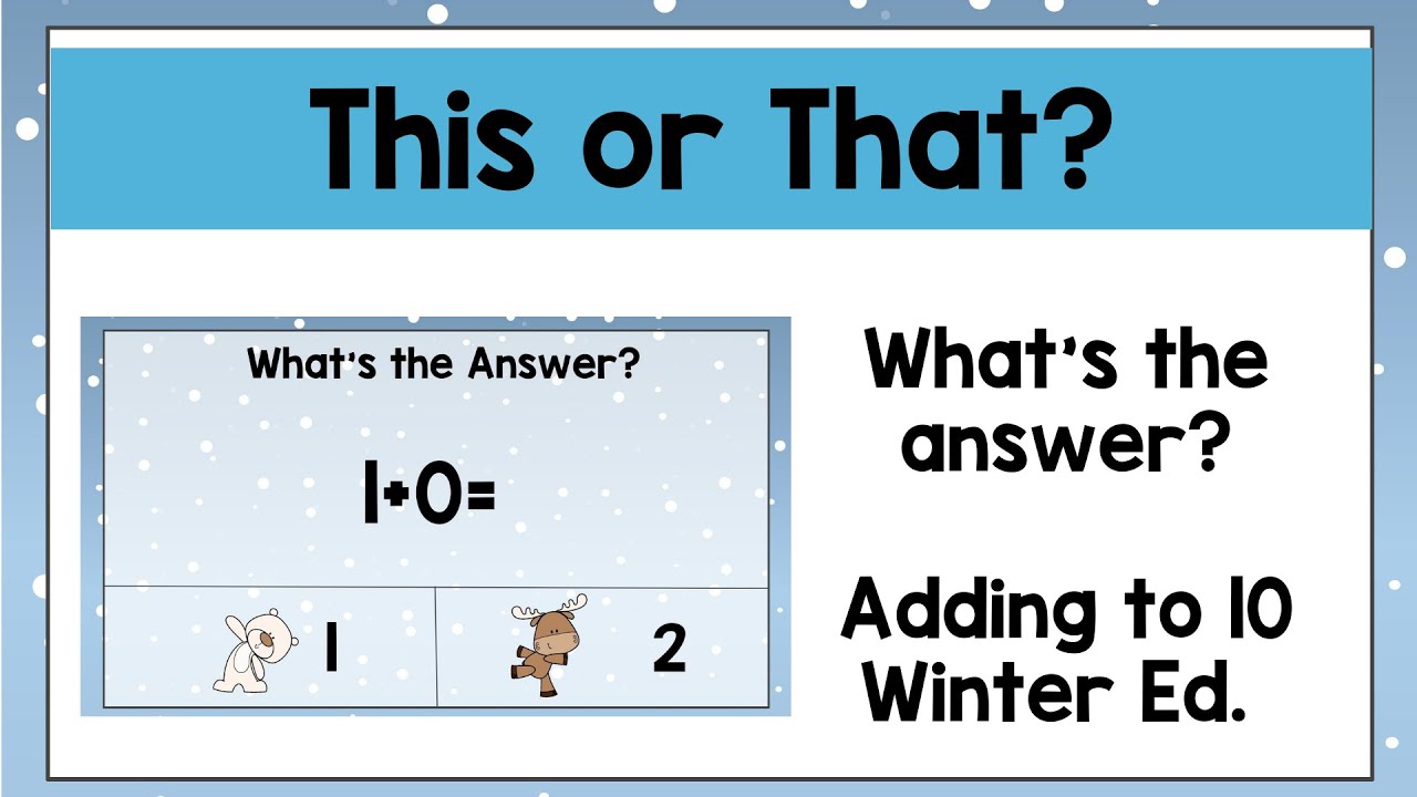 Adding to 10 Brain Break Winter Edition - YouTube