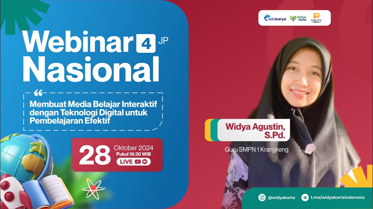Webinar Membuat Media Belajar Interaktif dengan Teknologi Digital untuk ...
