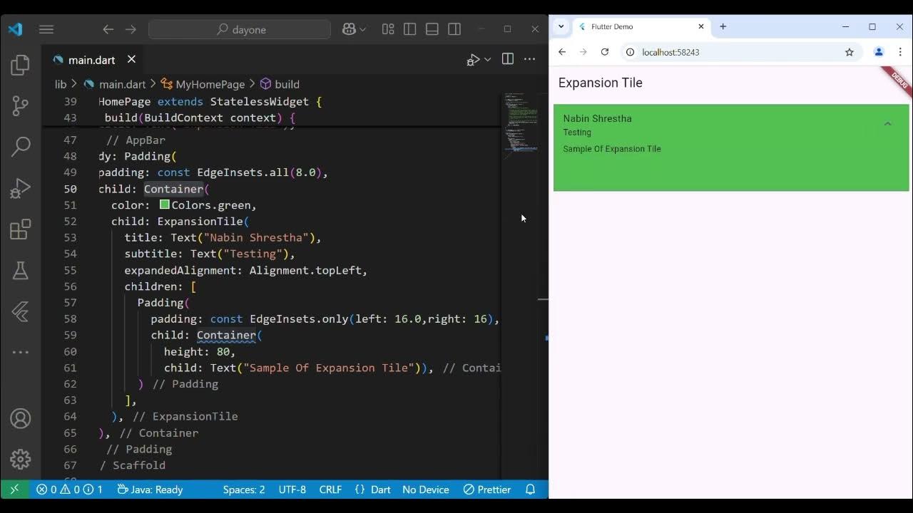 Flutter ExpansionTile Explained! 🚀 | Episode 1: Learning ExpansionTile in Flutter - YouTube