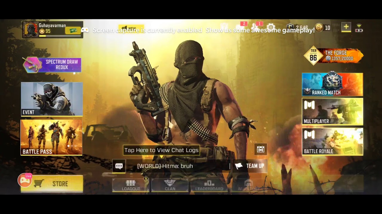 Call of duty Mobile Game play - Livestream - YouTube