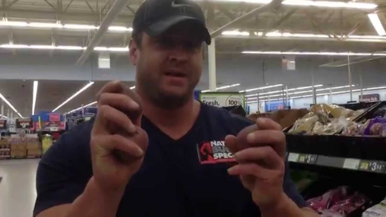 Nathan Steiger bodybuilder juggles potatoes??? - YouTube