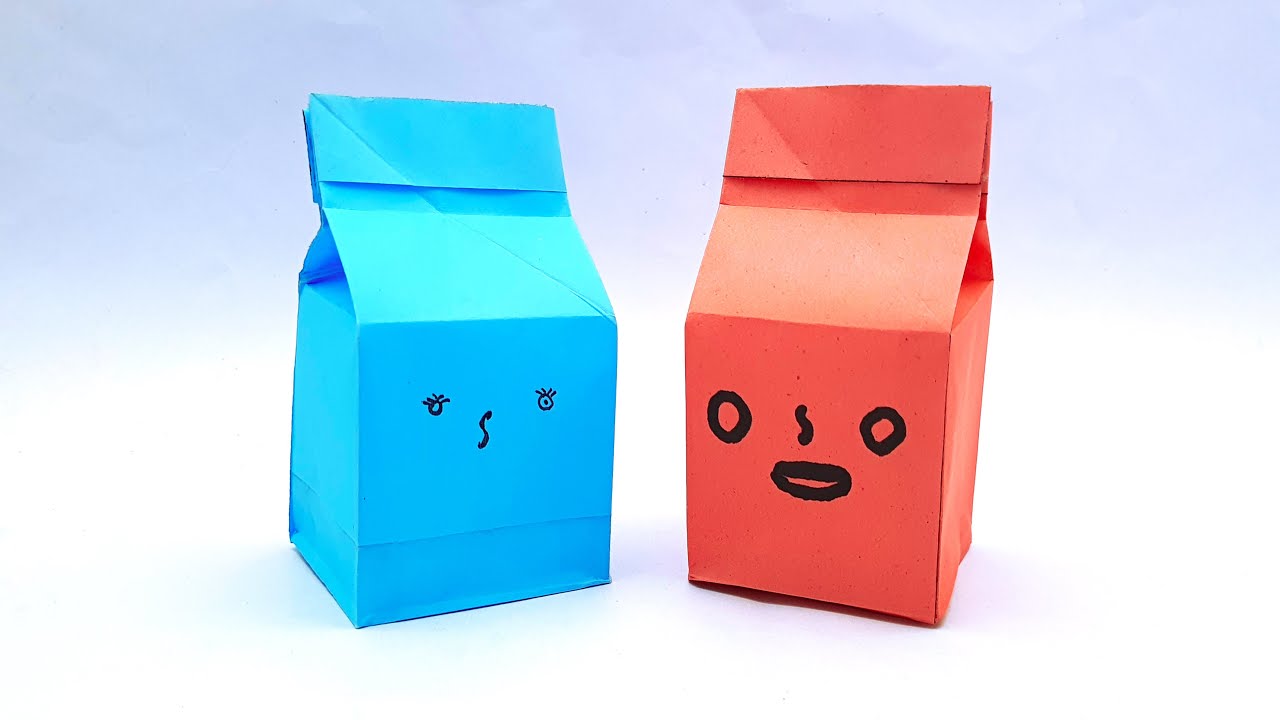 How To Make a Surprise Box Out of Paper | Paper Gift Box | Origami ...
