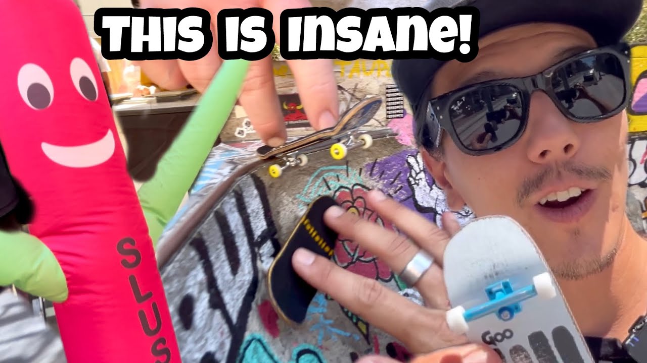 HUGE FINGERBOARD EVENT At Slush Cult Mini Mart July 2024 - YouTube