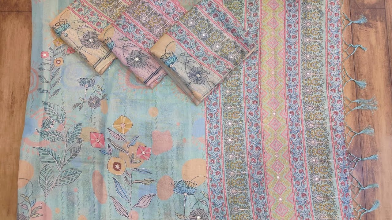 Cotton ki new sadi only 950 me hol sel ret se - YouTube