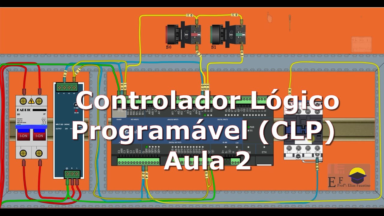 Controlador Lógico Programável (CLP)- Aula 2 - YouTube