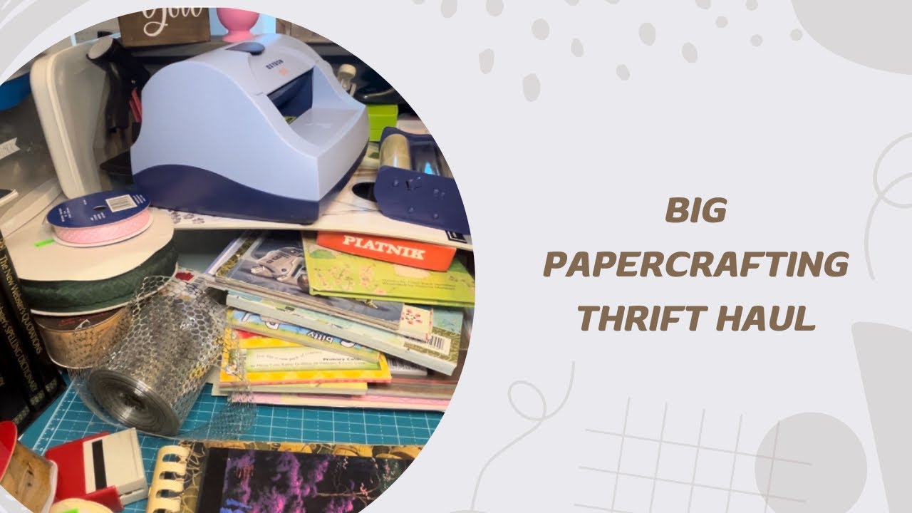 Huge Paper Craft Haul - YouTube