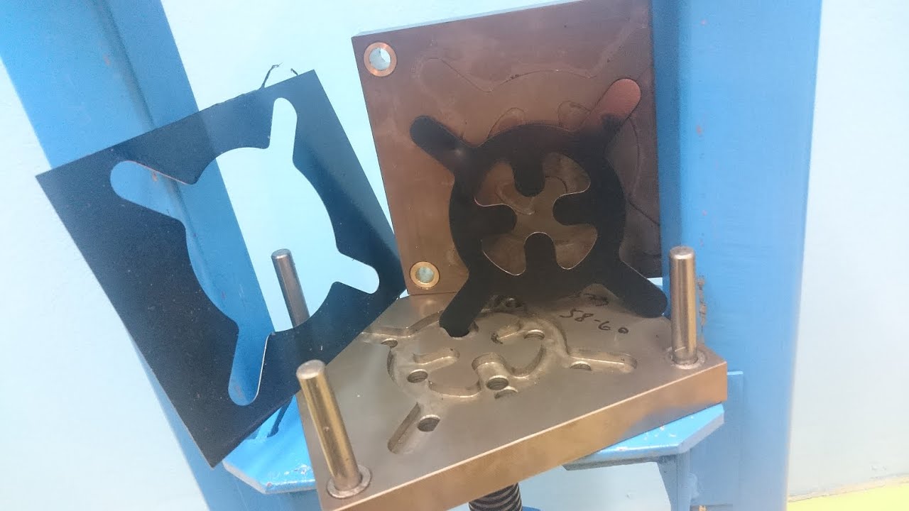 ★DIY★ - Homemade 12T Press and Custom made Punch Die - YouTube