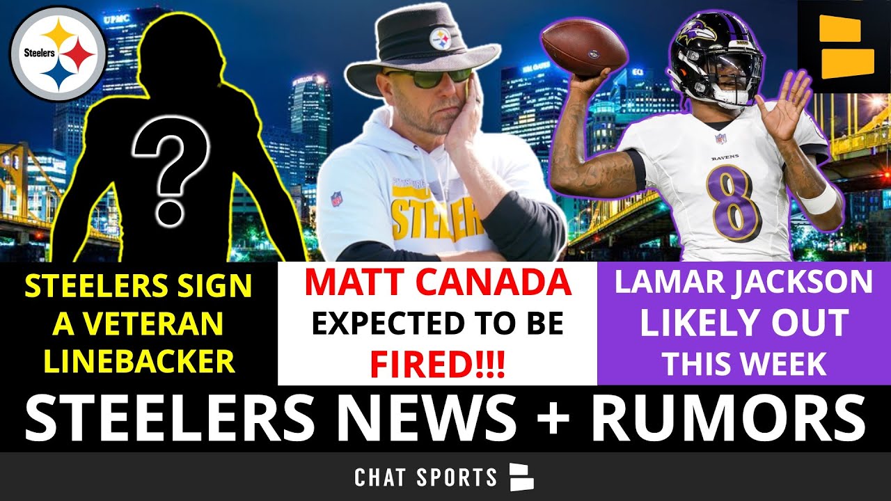 REPORT: Steelers Expected To FIRE Matt Canada + Steelers Sign A LB ...