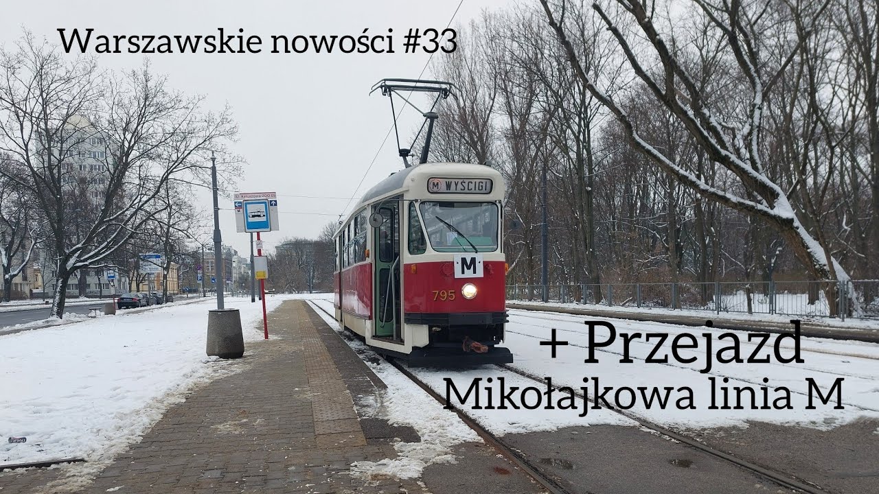 Mikołajkowa linia M. Warszawskie nowości #33 - YouTube
