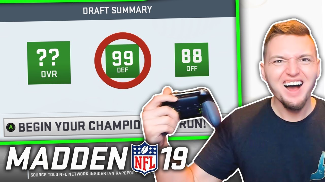 *OMG* WORLD RECORD MUT DRAFT! Madden 19 - YouTube