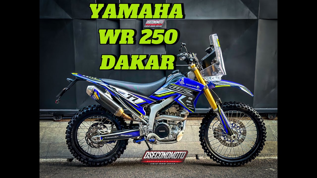 YAMAHA WR 250‼️ MODIF RALLY DAKAR SIAP GAS. MINAT CEK DESKRIPSI - YouTube