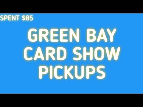 What did I buy? The Green Bay Card Show - YouTube
